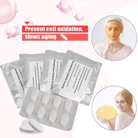 Buy Jelly Mask Collagen Hydrolyzate Tablets 32pcs Collagen Pills For ...