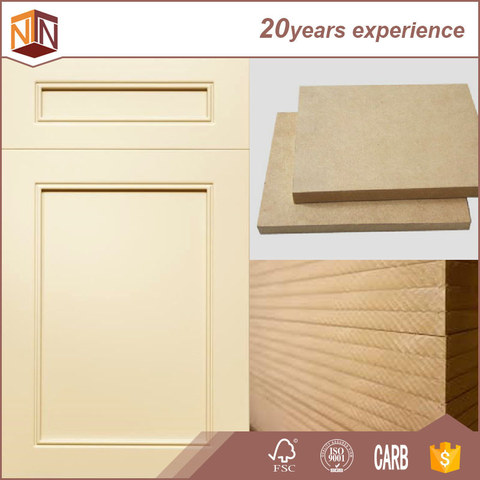 Buy Light Color Plain Mdf Board/raw Mdf/e2/e1/e0/carb P2 from Shandong ...