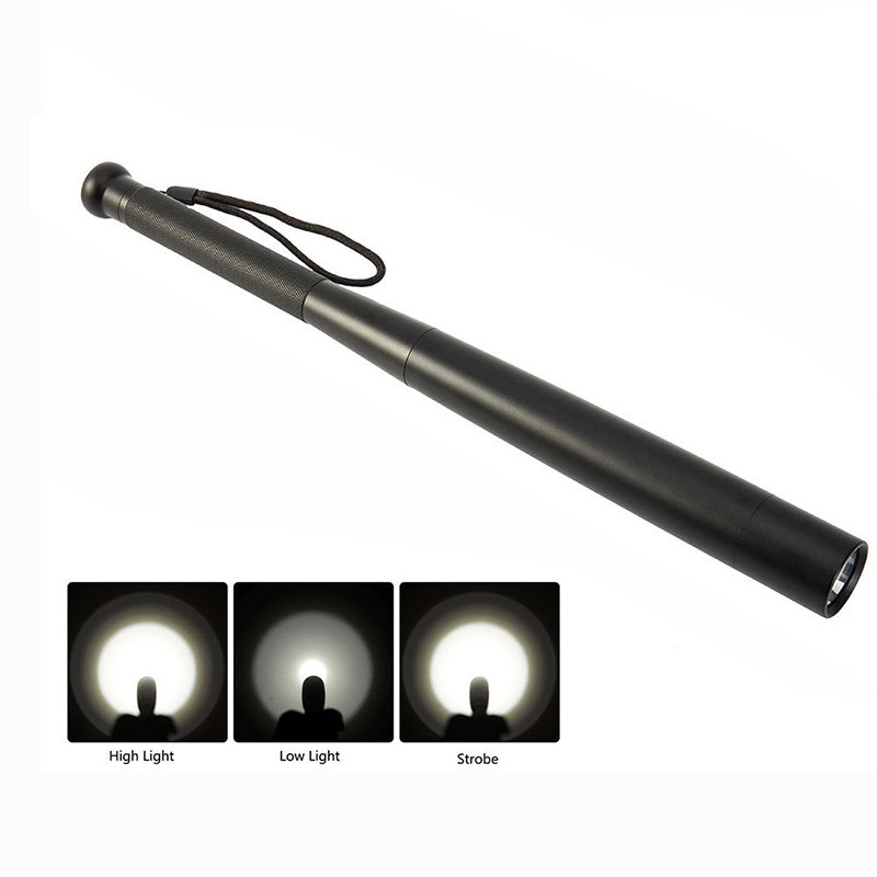 Buy Logo Custom Self Defence Weapon Baton Rechargeable 18650 Baseball ...