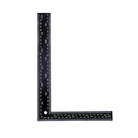 Buy Mcz-06 200*300mm Metal Carpenter Dual Side Angle Ruler Straight ...
