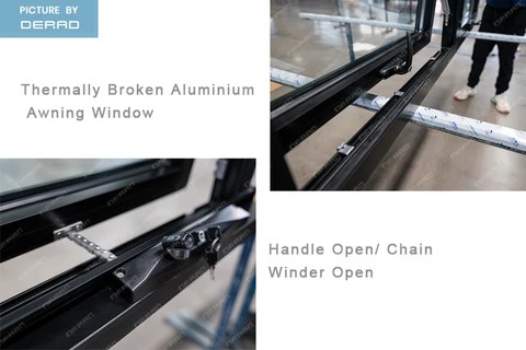 Buy Modern Interior Aluminium Windows Double Glazed Glass Awning ...