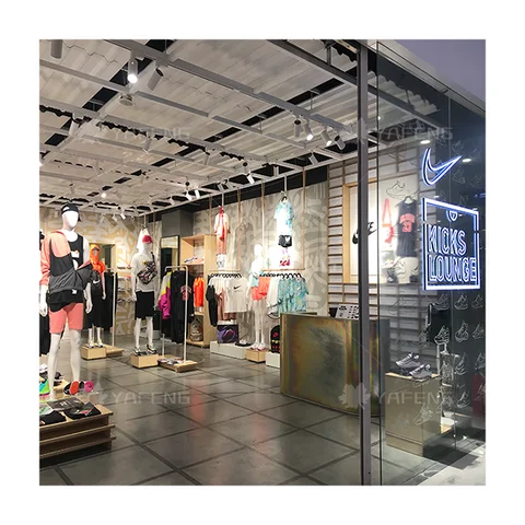 Buy Modern Sportswear Store Display Rackscustomized Sportswear Wall ...