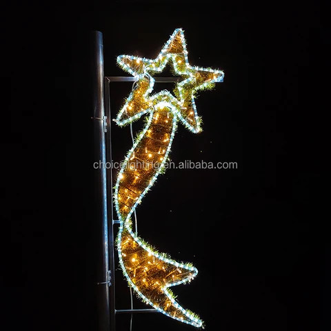 Buy New Year Lighting Show Street Pole Mounted 2d Led Waterproof Motif ...