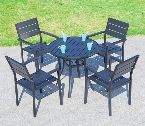Buy Outdoor Patio Table And Chair Combination Leisure Cafe Outdoor ...