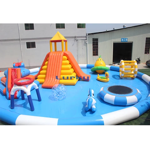 Buy Outdoor Use Air Bouncer Inflatable Trampoline Round Inflatable ...