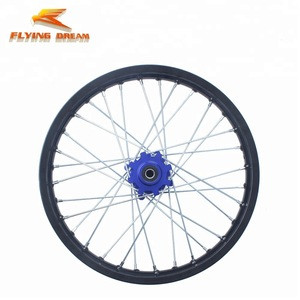 Buy Pit Bike & Motorcycle Alloy Wheel With Cnc Hub Front 17 Rear 14 ...
