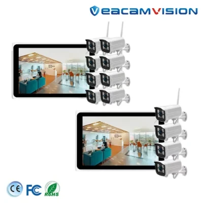 Buy Plug & Play 8ch 3mp Ip Mini Cctv Wifi Camera Kits With All In One ...