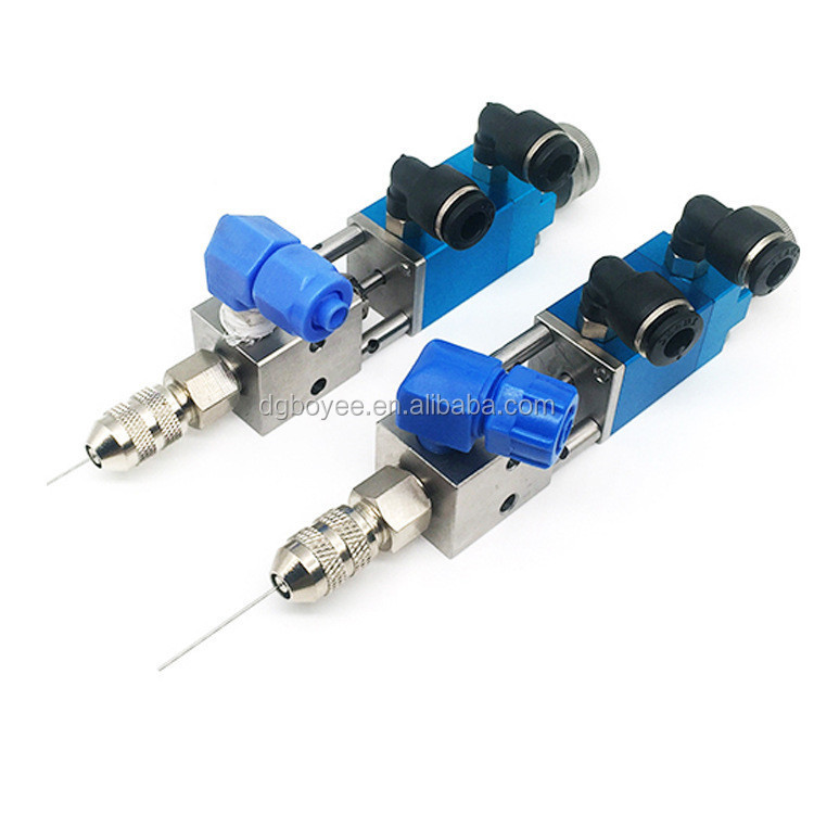 Buy Pneumatic Uv Glue Dispenser Valve Precision Thimble Dispensing ...