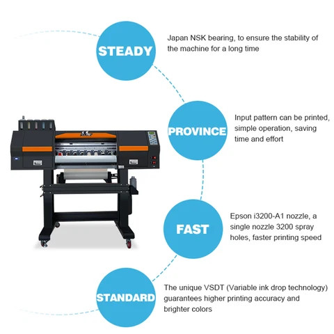 Buy Po-try 60cm Textile Digital Heat Transfer Printer 2 4 I3200 ...