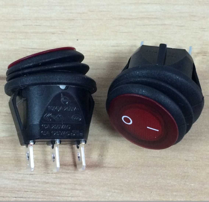 Buy Round Rocker Switches Rc Series With Or Without Lamp Power On Off ...