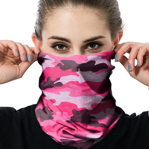 Buy Seamless Multi Color Bandana Outdoor Buffe Hiking Neck Warmer from ...