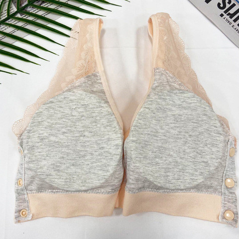 Buy Sexy Seamless Ladies Femme Hommewear Solid Color Xl Lace Deep V Bra ...