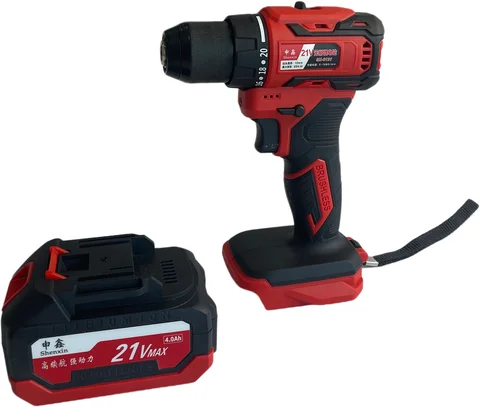 Buy Shenxin Variable Speed Power Drills 21v Cordless Drill Lithium ...