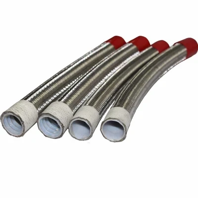 Buy Smooth Inner Tube Stainless Steel Braid Ptfe Hose Sae 100 R14 ...