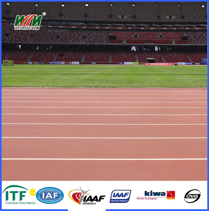 Buy Spray-coat Rubber Track And Field Material from Company - Grace ...