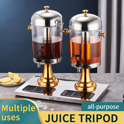 Buy Stainless Steel Buffet Soft Drink Double Beverage Dispensers ...