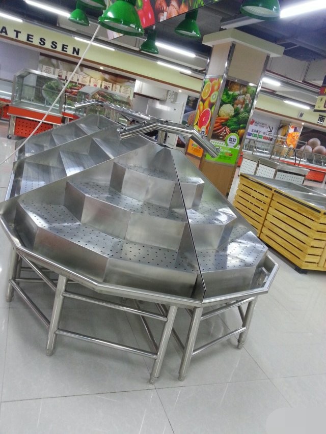 Buy Supermarket Frozen Display Stand Refrigerated Freeze Display ...