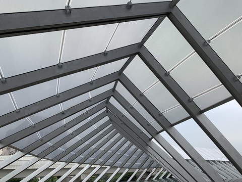 Buy Three Pavilions And One City Etfe Corridor Membrane Architecture ...