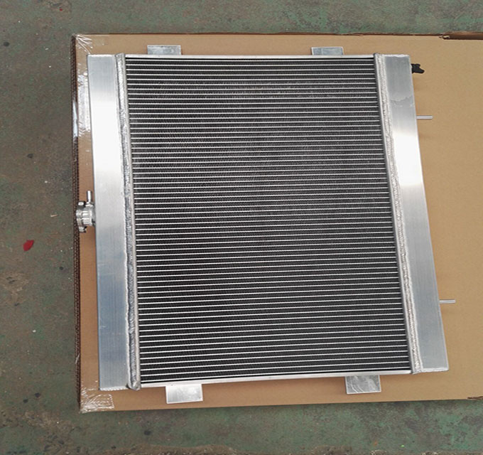 Buy Universal Aluminium Race Radiator (2 Inputs And 2 Outputs) Suitalbe ...
