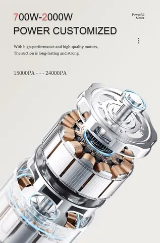 Buy Vaccum Factory 2000w Powerful Corded Stick Cyclone Upright Canister ...