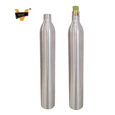 Buy Vs Tped Iso 7866 0.6l 425g Soda Co2 Gas Cylinder For Soda Sparkling ...