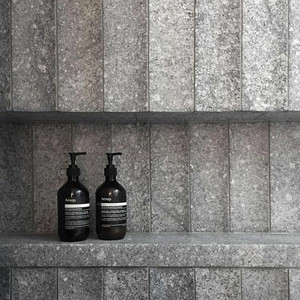 Buy Wall Cladding Fluted Stone Chinese Natural Light Grey Granite ...