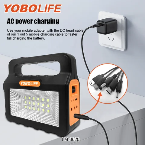 Buy Yobolife Lm-3620 Small Solar System Kit Usb Charger Solar Panel ...