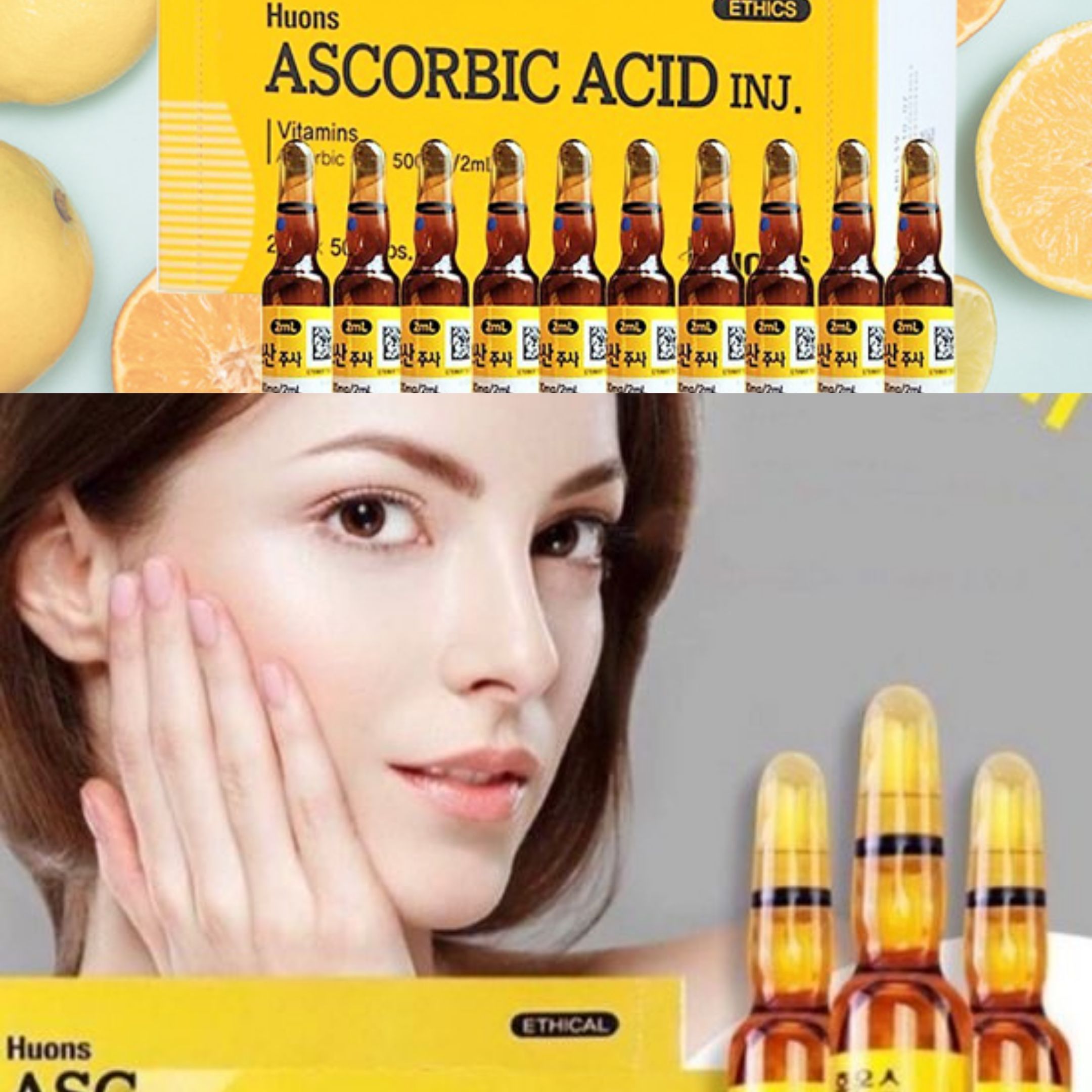 Buy Korea Acogen Inj. Vc 10*10ml Vitamin C Whitening Injection from Shijiazhuang Marss ...