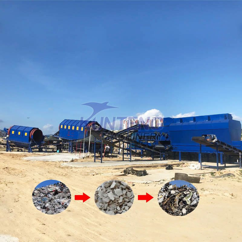 Buy Construction Waste Sorting Machine Building Demolition Concrete ...
