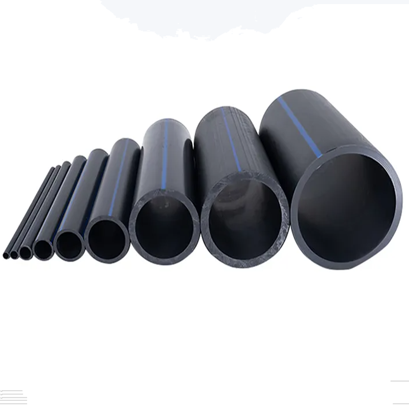 Buy 6 Inch White Black Customized Safe Hdpe Polyethylene Pe100 Plastic ...