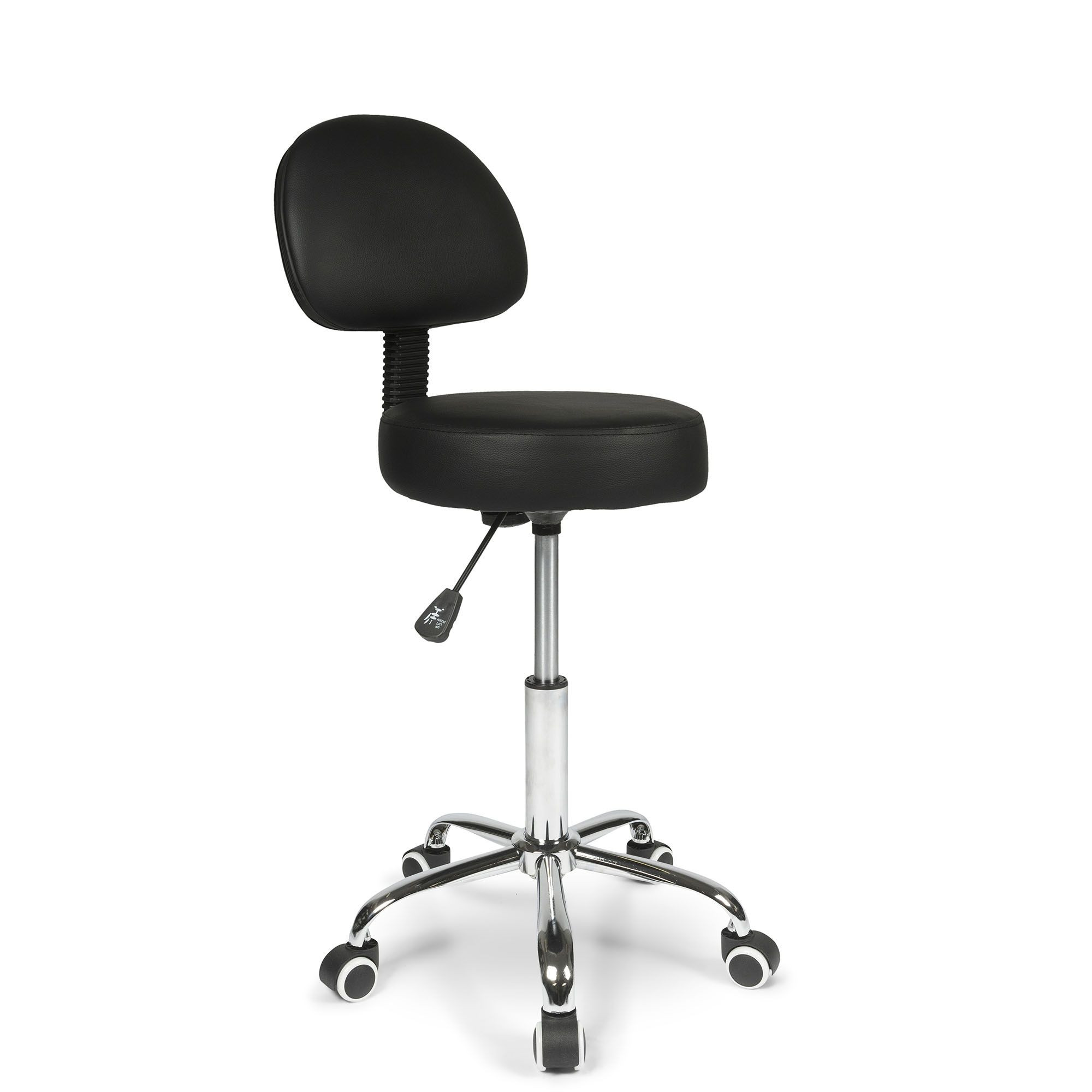 Buy Dunimed Work Stool With Wheel And Backrest from Duin Global Trading ...