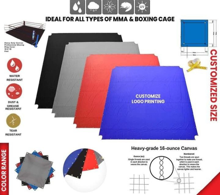 Buy Boxing Ring Mat Of Vinyl With Custom Logo. from Gladiator Emporium ...