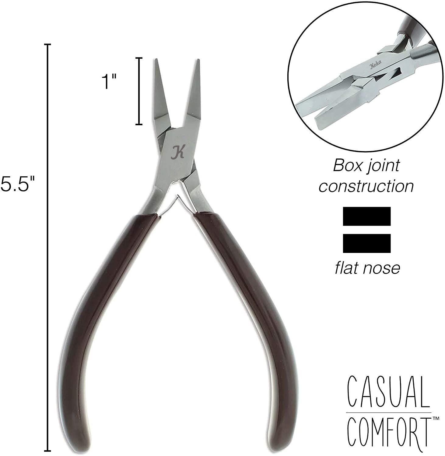 Buy Flat Nose Jewelry Pliers from KOKA INSTRUMENTS, Pakistan ...