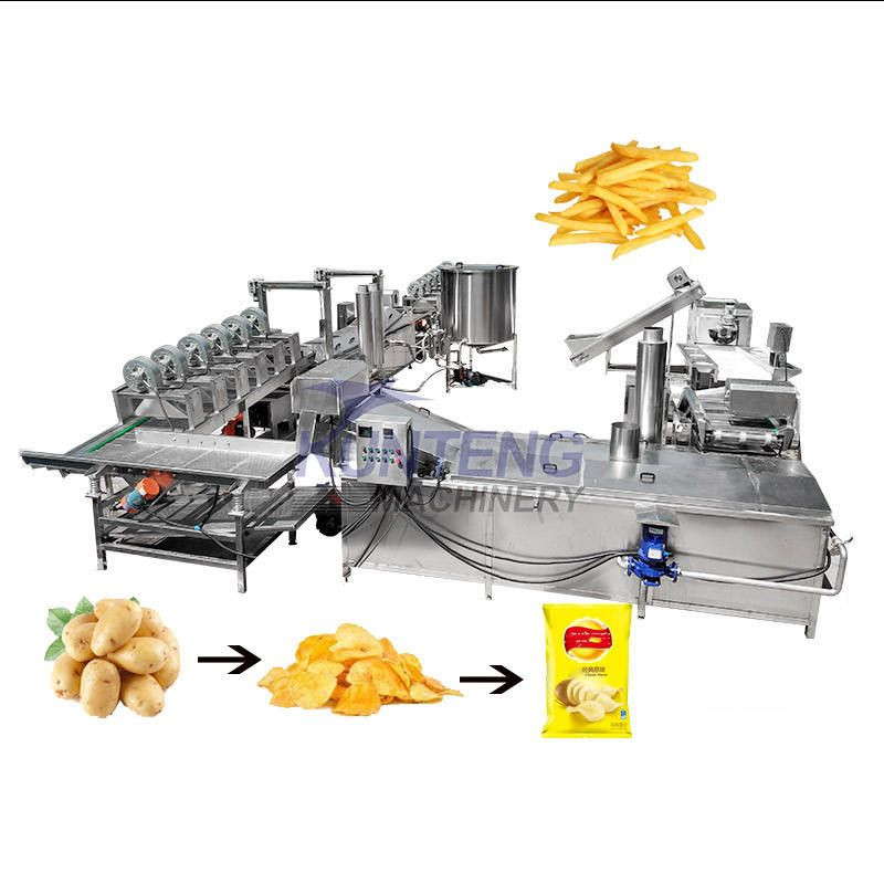 Buy French Fry Production Line Frozen French Fries Potato Production ...
