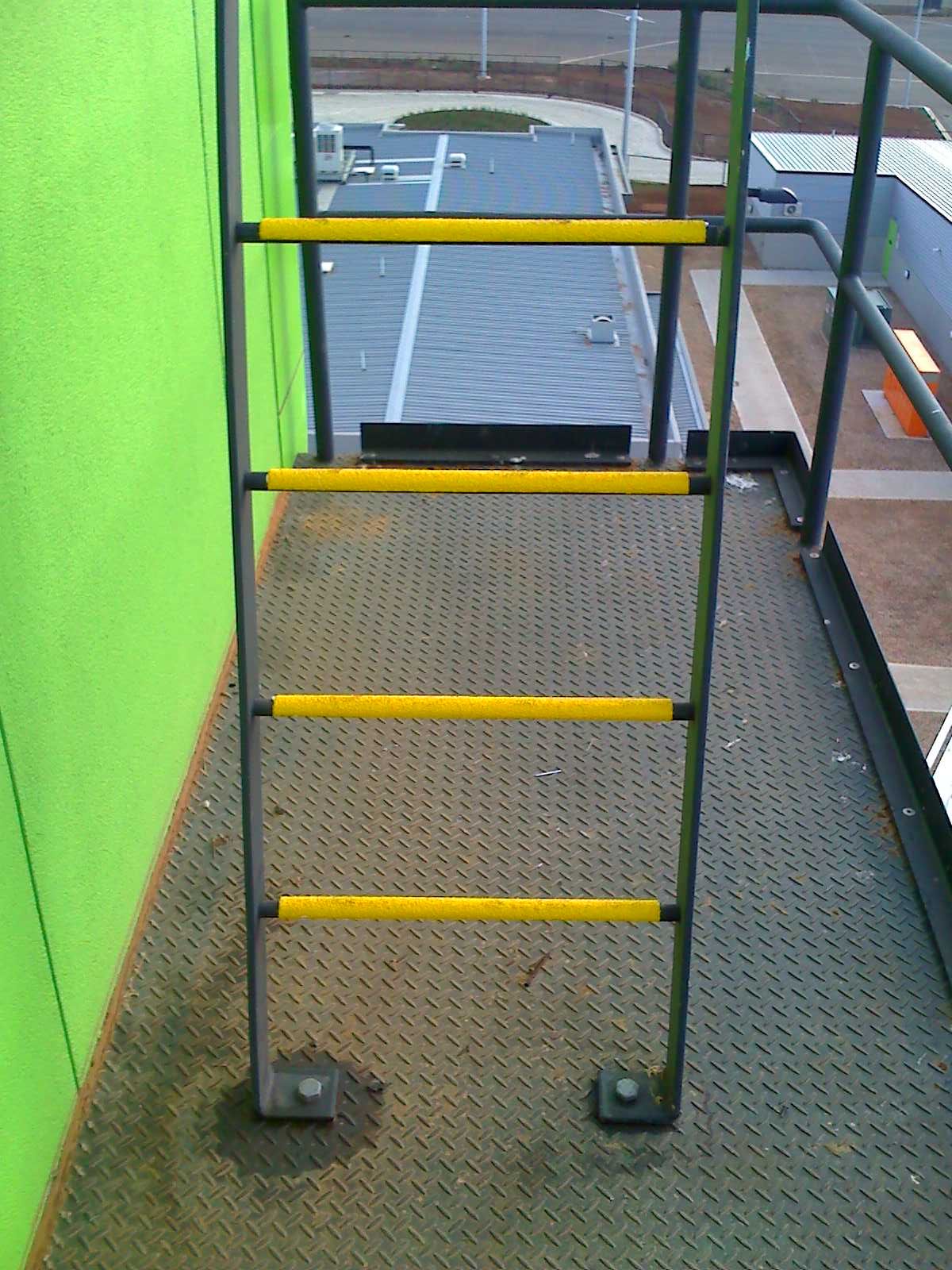 Buy Anti-slip Safety Ladder Rung Cover Class 1 Metal Backed from ...