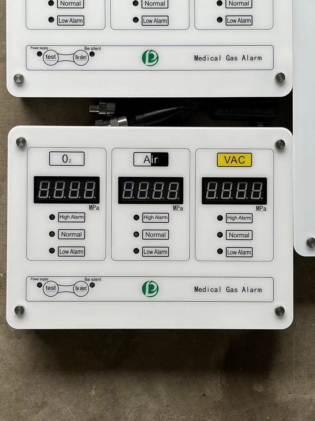 Buy Digital For Medical Gas Alarm System Panel Hospital Oxygen Pressure ...