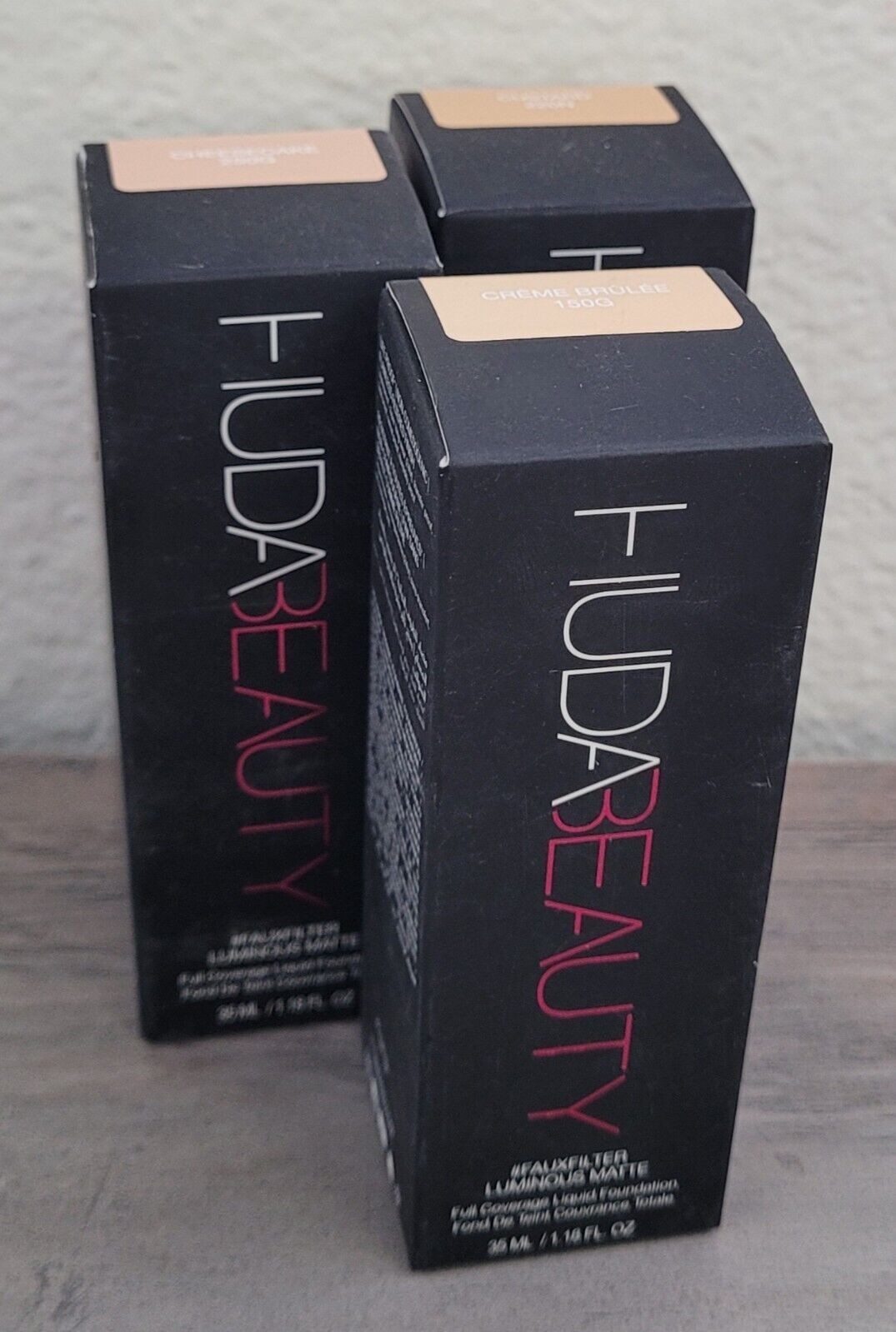 Buy Huda Beauty #fauxfilter Foundation Dulce De Leche 350 100% ...