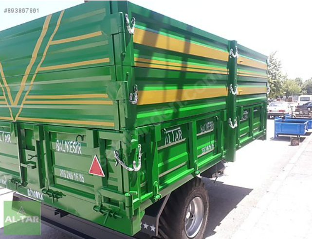 Buy 6 Ton Farm Tipping Trailer Turkish Quality Farm Tipping Trailer ...