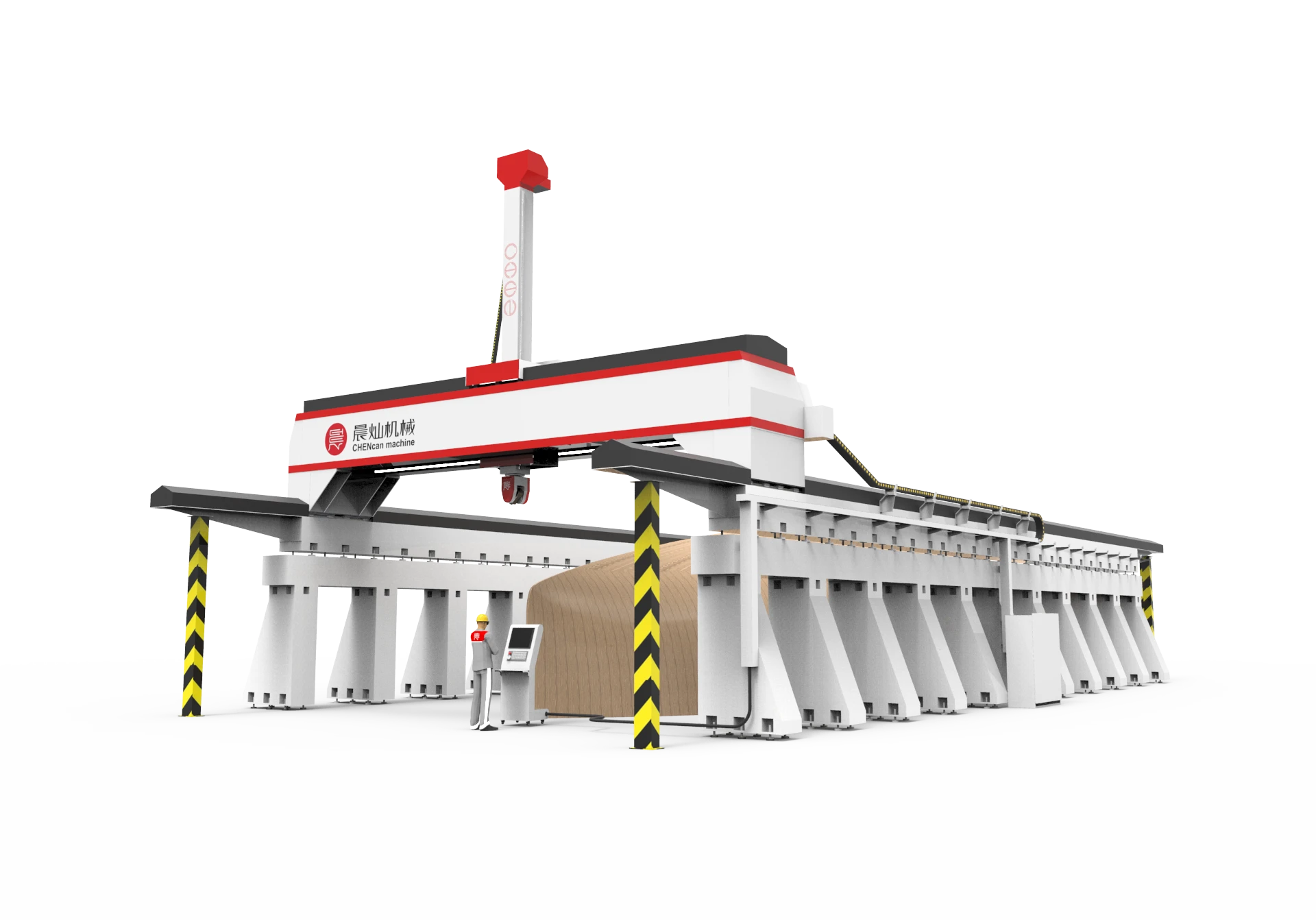 Buy Huge 5 Axis Cnc Machine from Shandong Chencan Machinery ...