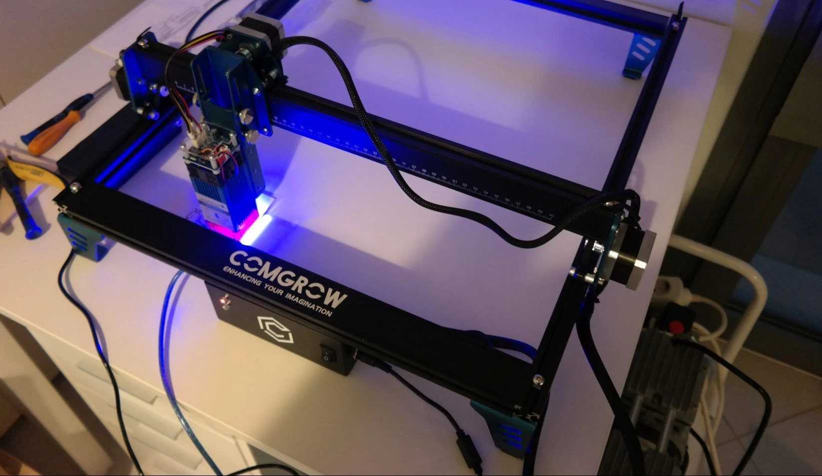 Buy Comgo Z1 Desktop Diode Laser Cutting Engraving Machine from JERRY ...