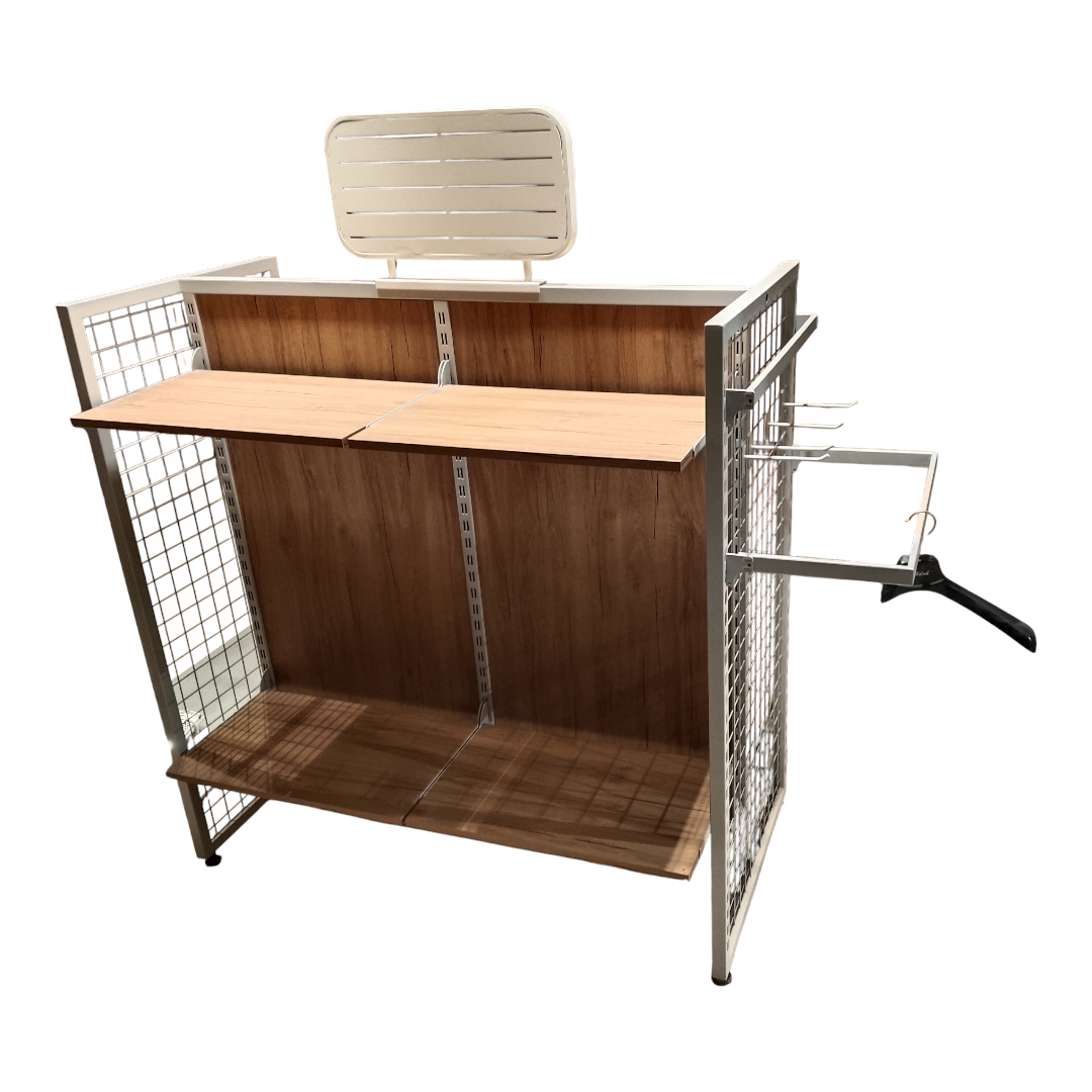 Buy Metal Mesh Gondola Display Stand | Modular Retail & Supermarket ...