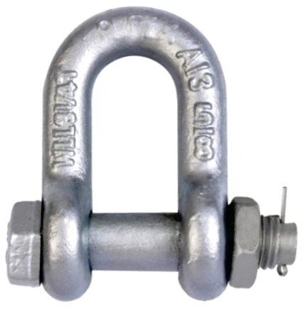 Buy High Grade G 2150 Forged Bolt Type Chain Shackle from Shandong ...