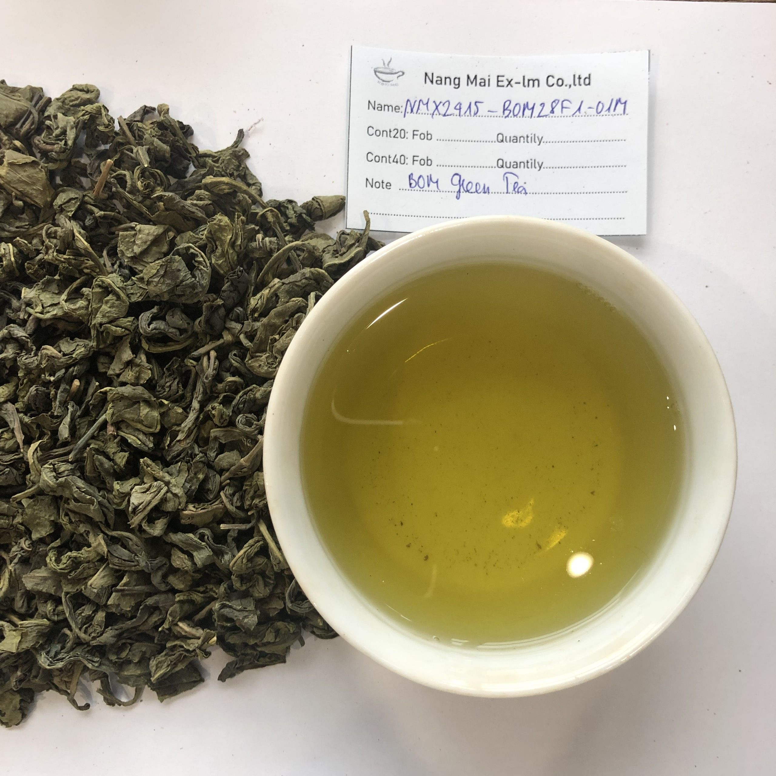 Buy Hot Sale 2024 Bom Green Tea Premium Gunpowder Wholeleaf Tea Full ...