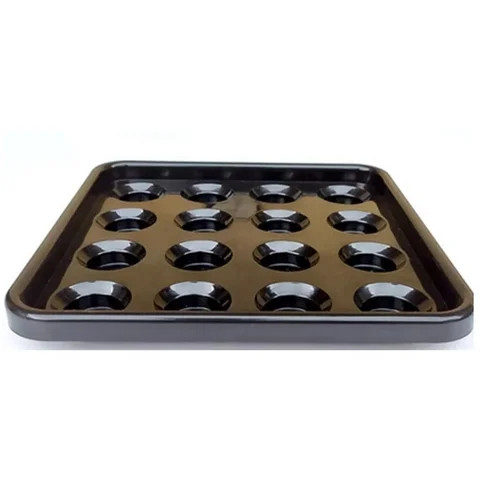 Buy 16 Holes Pool Ball Tray Billiard Ball Holder Tray Storage Pool ...