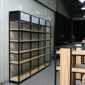 Buy 2020 Grocery Supermarket Racks Shelves Stand Wood Display Shelf ...