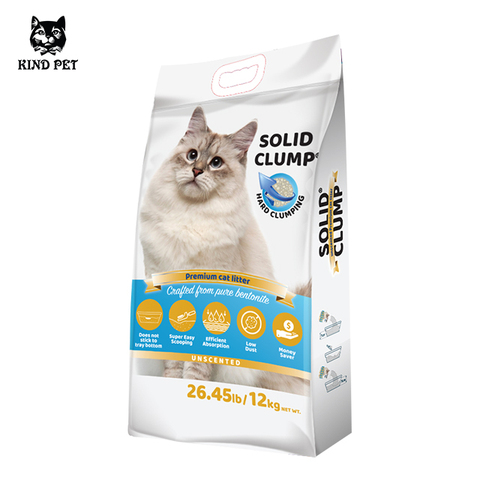 Buy 2023 New Brand Solid Clump Compact Clumps Cat Litter Easy To Scoop ...