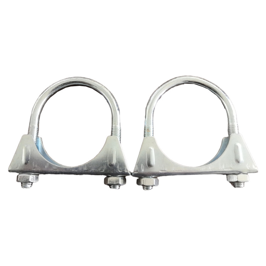 Buy 4 Inch Galvanized U Saddle Clamp Pipe U Bolt Clamp U Type Pipe ...
