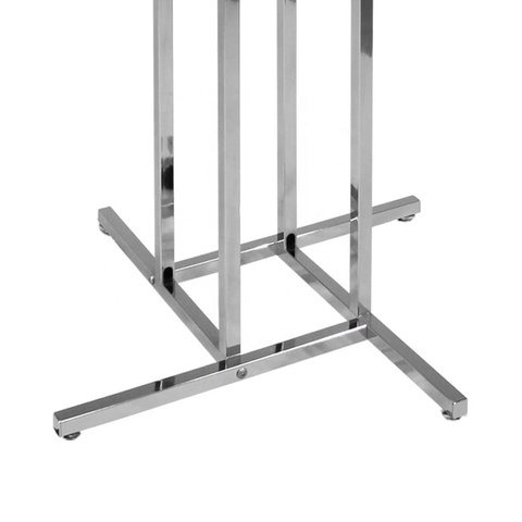 Buy 4 Way Slant Arm Clothing Display Rack For Store from ASTRID DISPLAY ...