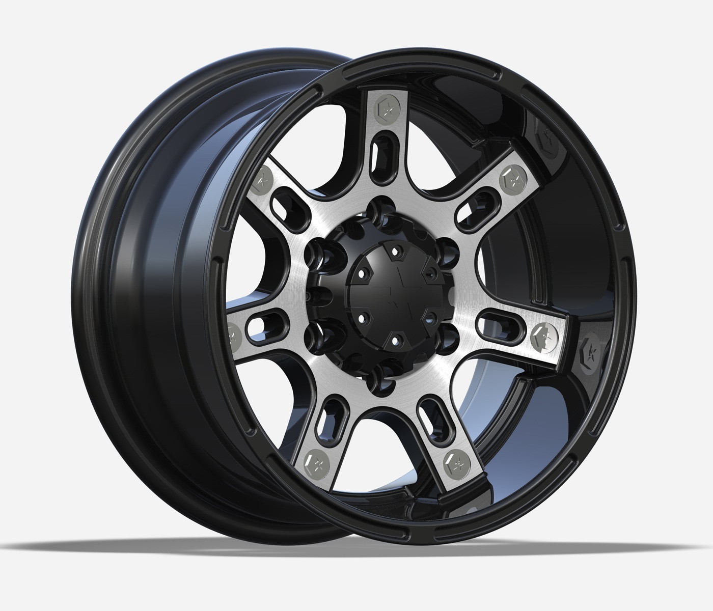 Buy 4x4 Alloy Wheels With Black Machine Face Ufo-793 from UFO Luxury ...