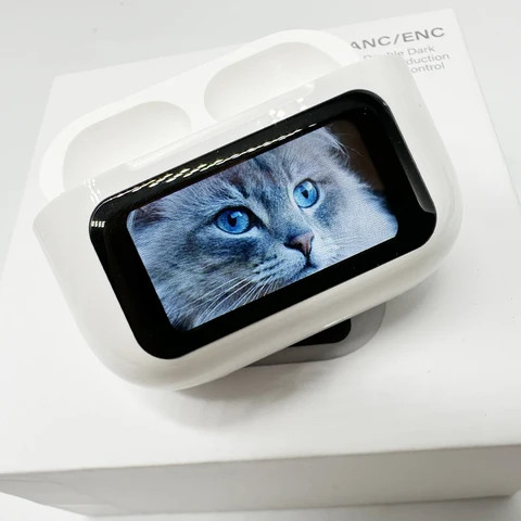 Buy A9 Pro Touch Screen Earphone Wireless Headphone Anc Noise ...